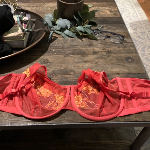 Cacique | Intimates & Sleepwear | Cacique Mesh Unlined Embroidered With ...